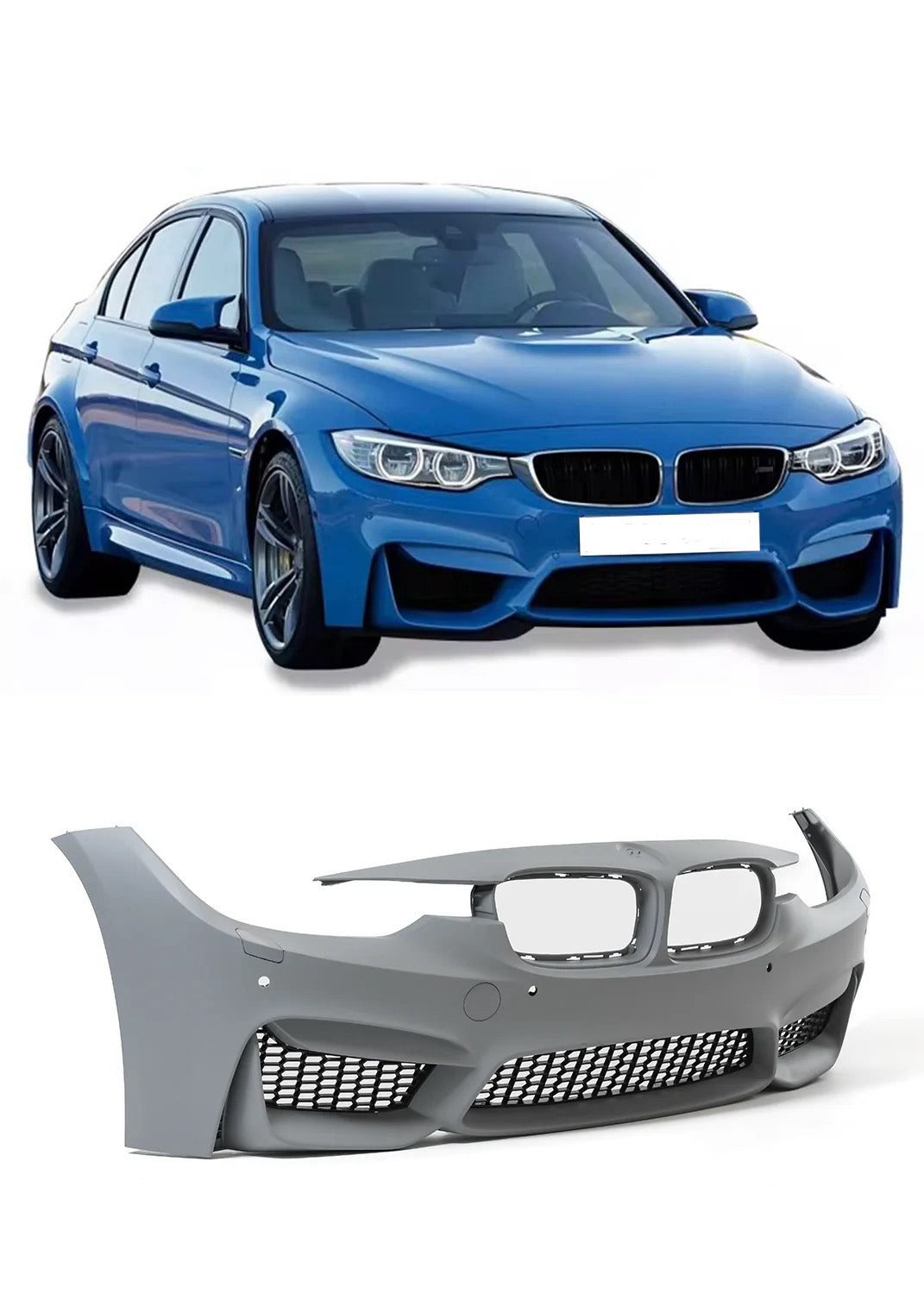 Bmw F30/F31 M3-Look etupuskuri PDC,SRA – CCStyling